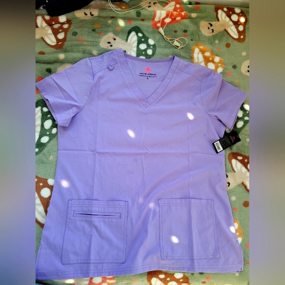 Cherokee | Other | Natural Uniforms Purple Scrub Set | Poshmark
